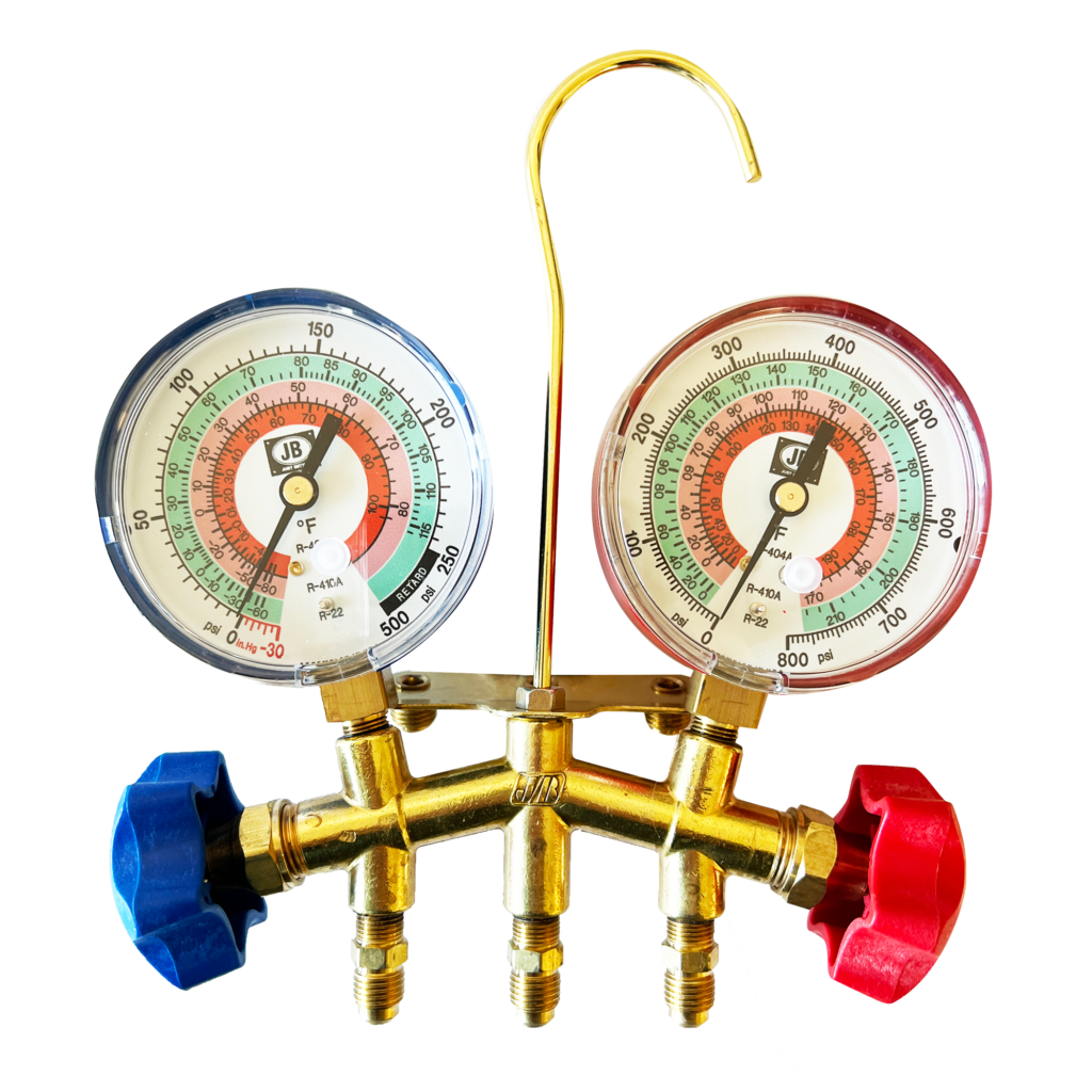 M2 Standard 2-Valve Classic Brass Manifold - JB Industries