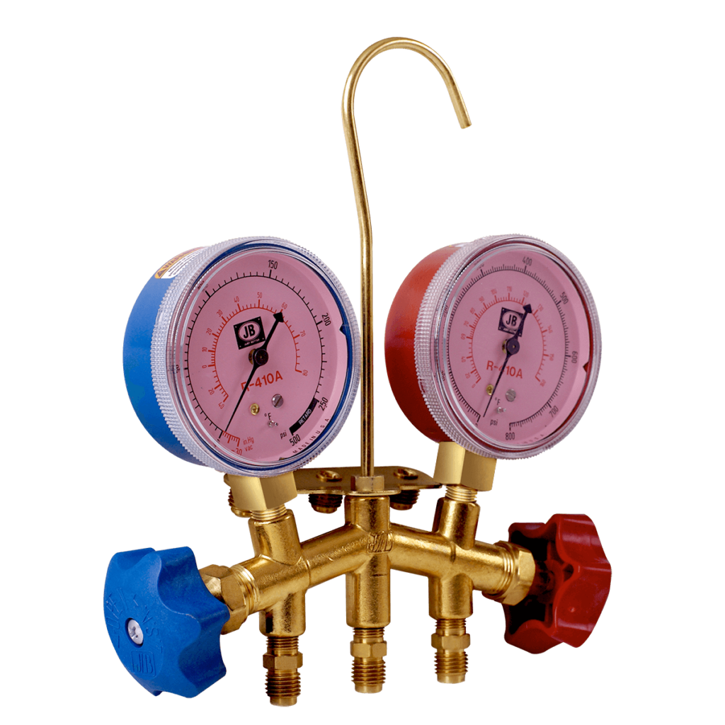 M2 Standard 2-Valve Classic Brass Manifold | JB Industries, Inc.